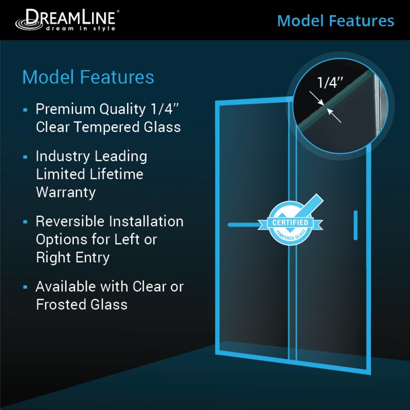 Infinity-Z Sliding Shower Door - Ferguson