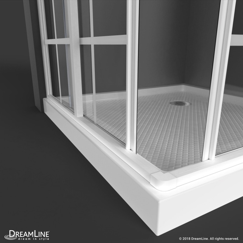 French Corner Sliding Shower Enclosure - Ferguson